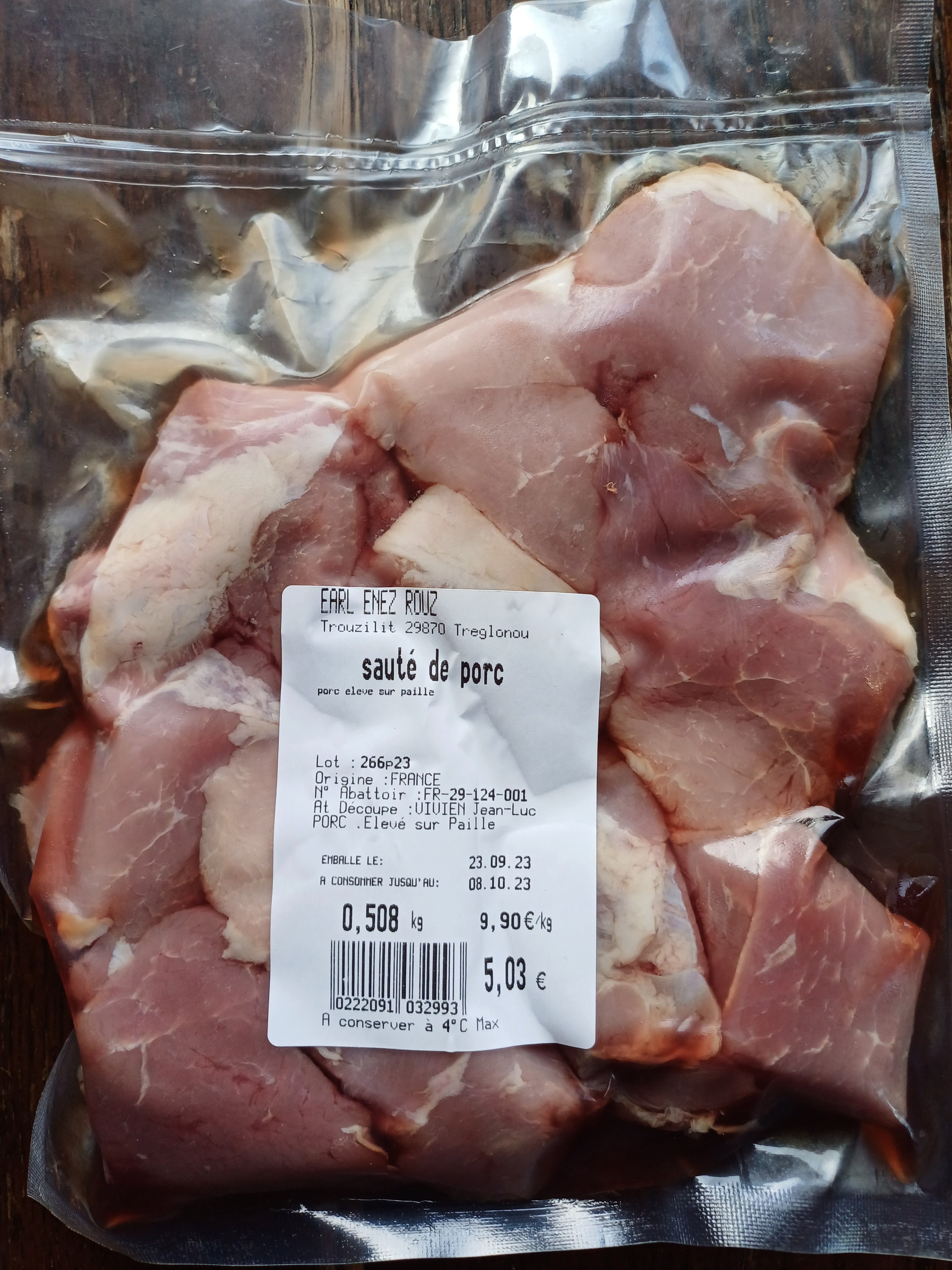 viande de porc au détail - Découvrez mes produits et passez commande en ...